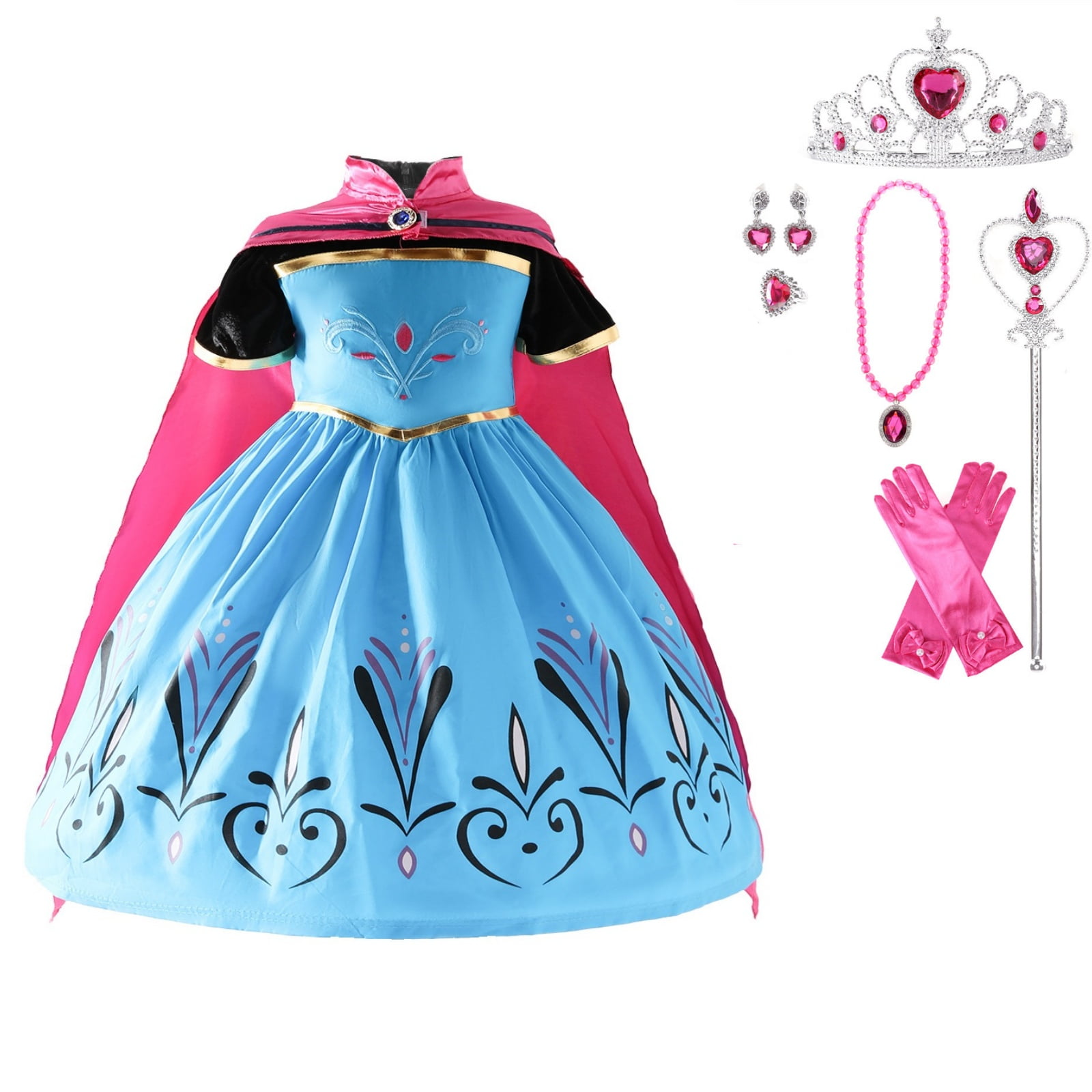 Click here for Hawee Princess Anna Dress For Girls Princess Costu... prices