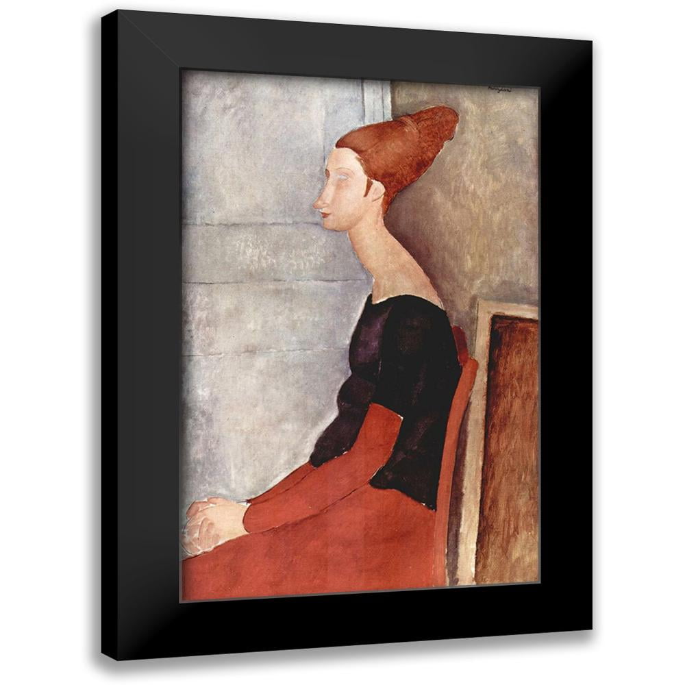 Modigliani, Amedeo 13x18 Black Modern Framed Museum Art Print Titled ...