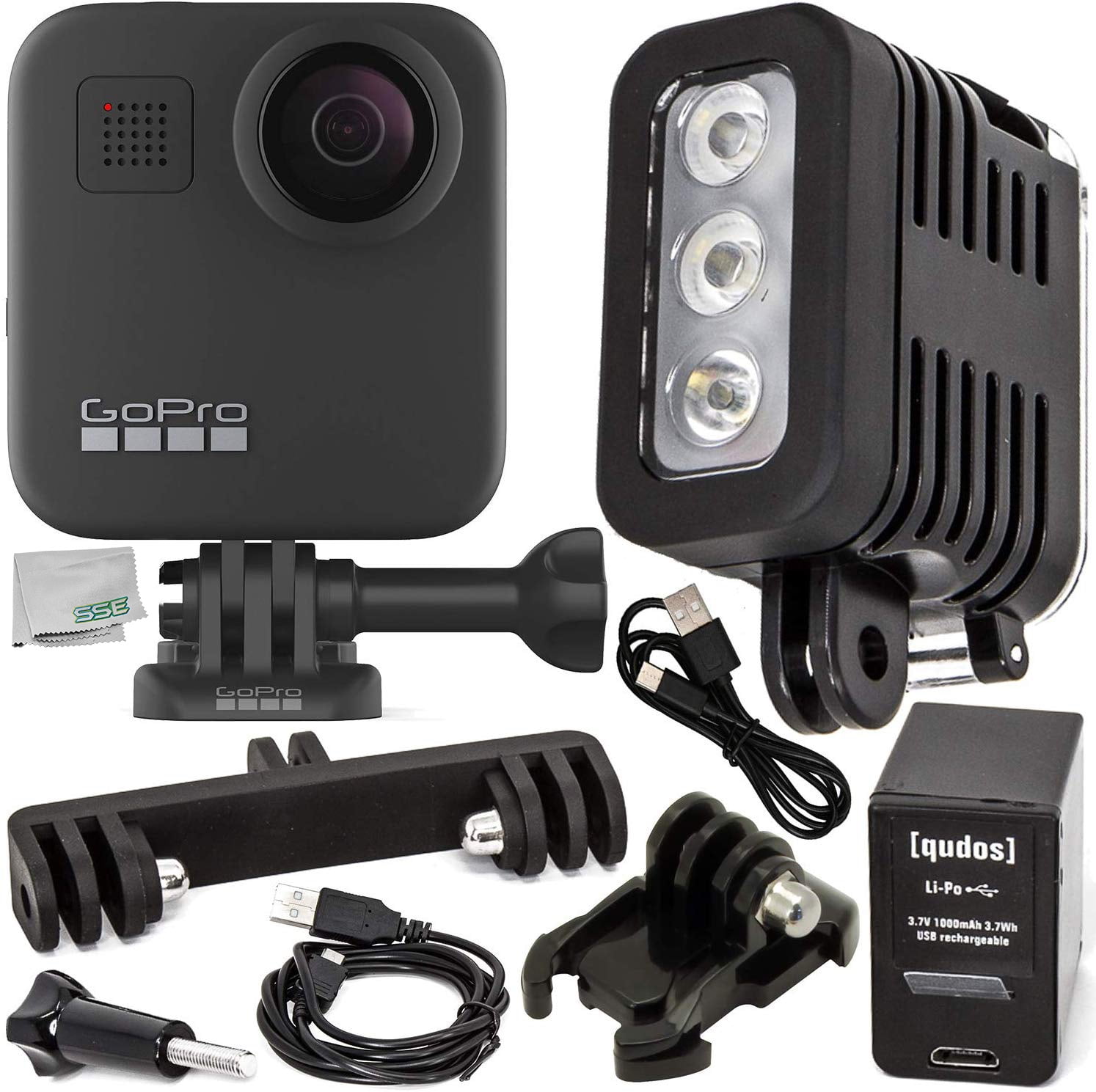 GoPro MAX 360 Action Camera and Free Promotional Rechargeable ...