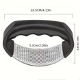 CUITING 1pc Stainless Steel Garlic Press - Easy to Use and Clean ...