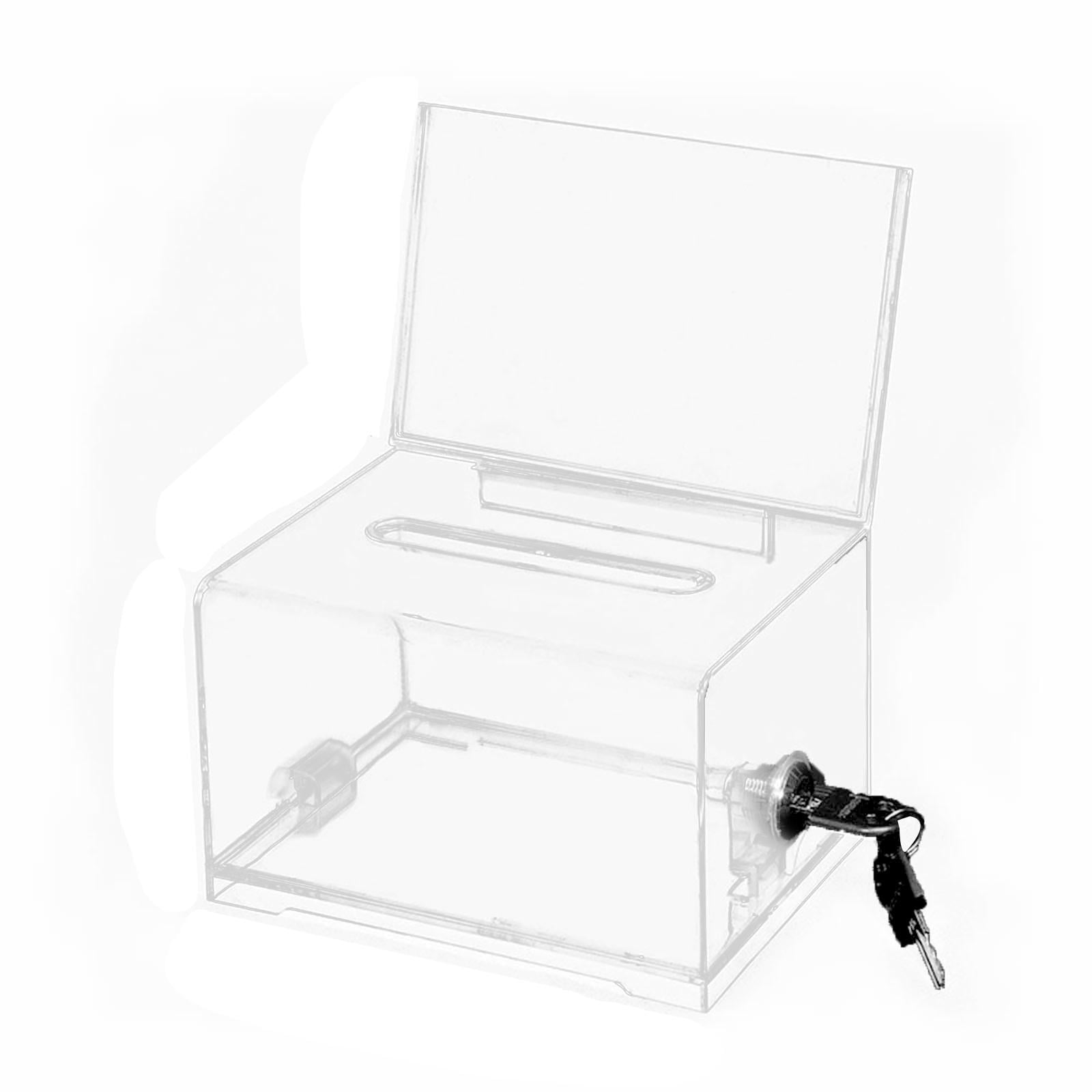 Click here for Luzkey Clear Voting Box Suggestion Box Comment Box... prices