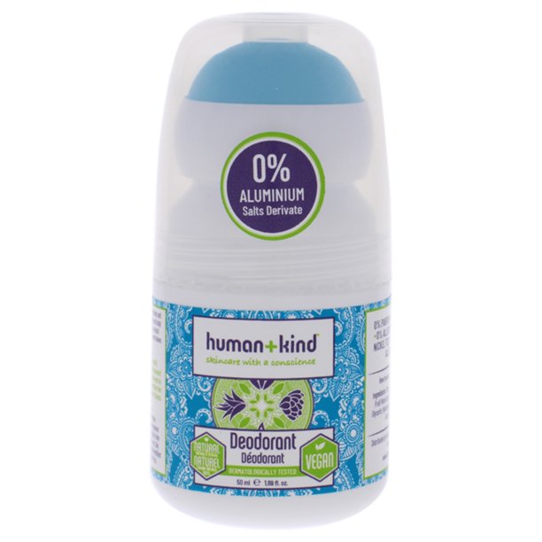 Human+Kind Unisex Vegan Deodorant Roll On, 1.69 oz - Walmart.com