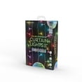 Merkury Innovations Color Changing Cascading Curtain Lights with Music ...