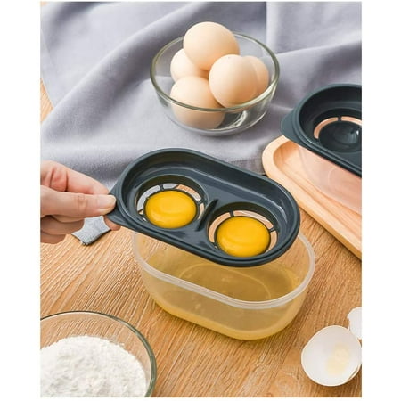 Egg Yolk Separator Kitchen Gadget White Egg Yolk Separator Egg Yolk ...
