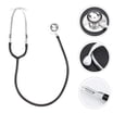 Equate Dual Frequency Stethoscope for Home Use, Pediatric and Adult Use ...