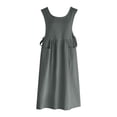 asdoklhq Graduation Dress Corset Dress Midi Dress Convertible Side Tank ...