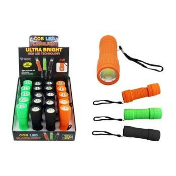 Diamond Visions 08-1950 COB LED Flashlight Ultra Bright 4 Flashlights ...