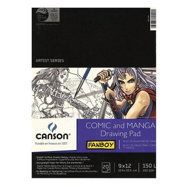 Canson Fanboy Comic / Manga Artist's Sketch Book, 8.5in x 11in ...