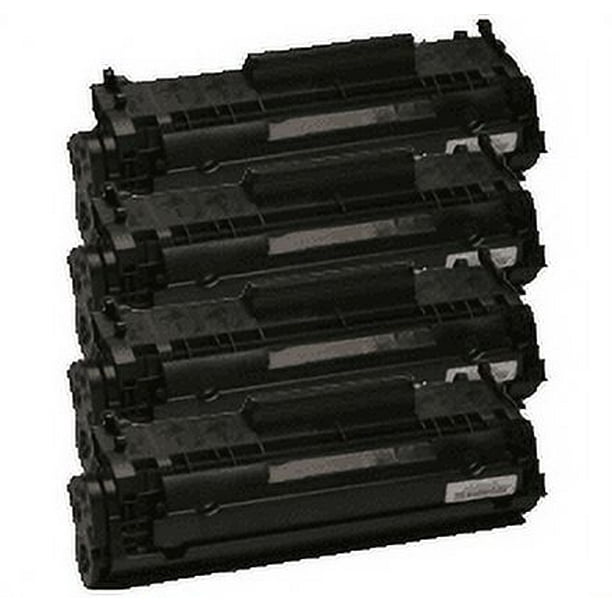 Zoomtoner Compatible HP laserJet 3050 PACK of 4-HP Q2612A HP12A laser ...