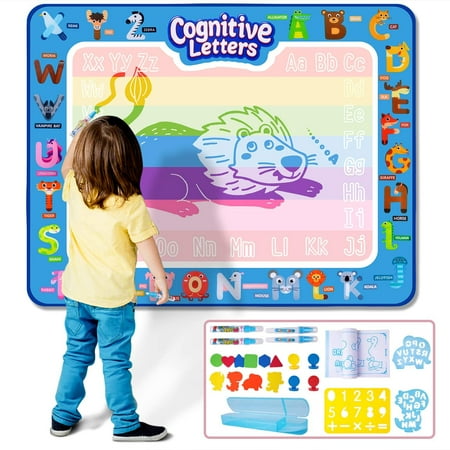 Aqua Magic Doodle Mat Extra Large Water Drawing Mat Kids Painting ...