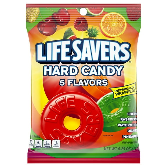 Original Life Savers Flavored Hard Candy - 5 Flavors, Individually ...
