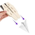 1 Set Paper Airplane Launcher Airplane Launcher Toy Kids Playset Plane ...