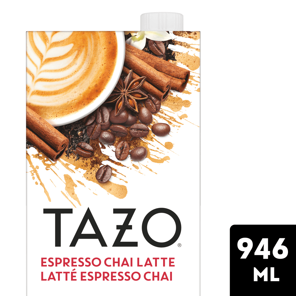 Click here for Tazo Espresso Chai Latte 946 Ml prices