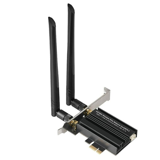 Tarjeta de red AX3000 Gigabit-Band WiFi6E Tarjeta de red MT7921 PCIE Receptor WIFI de escritorio ...