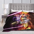 Dragon Ball Throw Blanket Kids Plush Blanket Ultra-Soft Micro Flannel ...