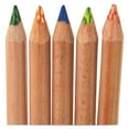Tri-Tone Color Pencils, 3.8 Mm, Assorted Tri-Tone Lead Colors, Tan ...