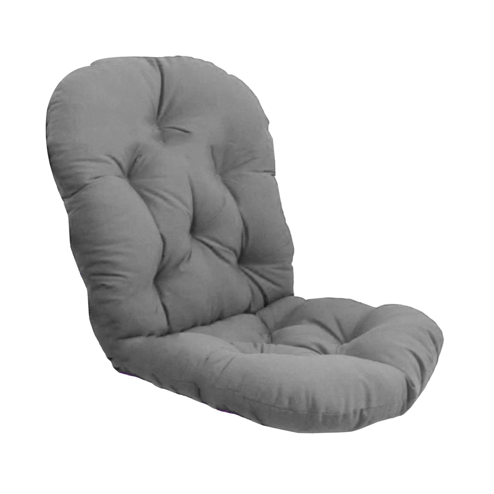 Solid Swivel Rocker Chair Cushion, 48 x 24 Light gray - Walmart.com
