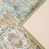 Mainstays Medallion Blue Fabric Floor Mat, 18" x 27" - Walmart.com