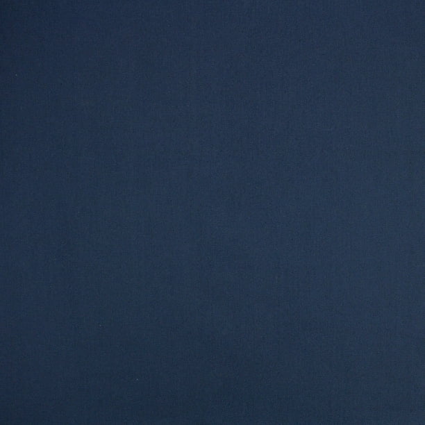Better Homes & Gardens 100% Cotton Solid Navy, 2 Yard Precut Fabric ...