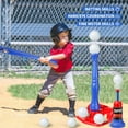 NETNEW Adjustable T-Ball Set for Boys 3-6, Kids Baseball Toy, Indoor ...