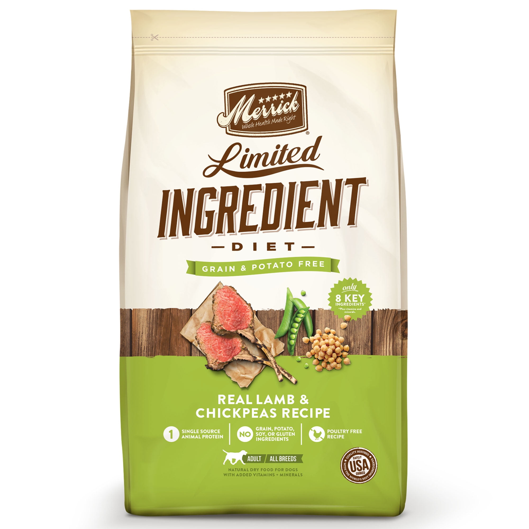 Merrick Limited Ingredient Diet Grain Free Real Lamb Sweet Potato Merrick Limited Ingredient Diet Grain Free Real Lamb Sweet Potato