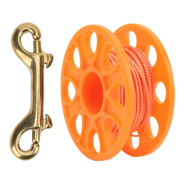 Diving Spool, Small 59.0ft Plastic Dive Reel Lightweight With Copper ...