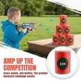 SYNTHORA 24pcs Soft Foam Targets, EVA Bullet Dart Knock Down Targets ...