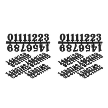 RONYOUNG 18 Sets Clock Numerals Kit Including Arabic Number and Roman ...