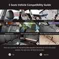 OTOEZ Car Seat Covers Luxury Leather 5-Seats Full Set Protector ... OTOEZ Car Seat Covers Luxury Leather 5-Seats Full Set Protector ...