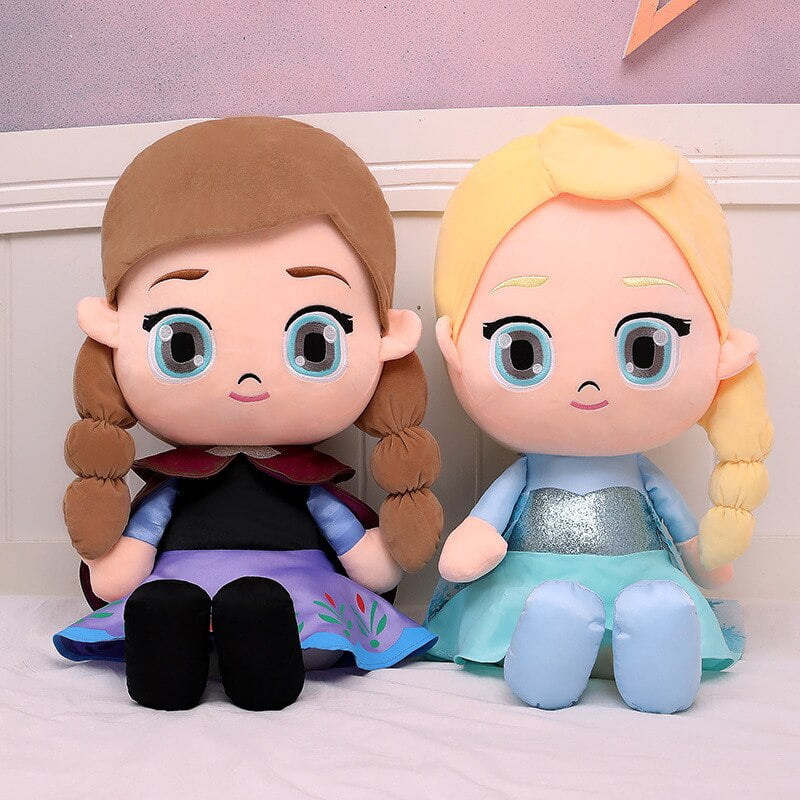 Click here for Aiouniya Frozen Princess Anna& Elsa Plush Toys Dis... prices