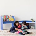 IRIS USA Kids Bookshelf Bench with Reading Nook, Multiple Colors ...