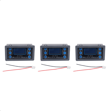 3X PWM Pulse Generator, Dual Mode Adjustable Function Generator Variable Pulse Width Frequency ...