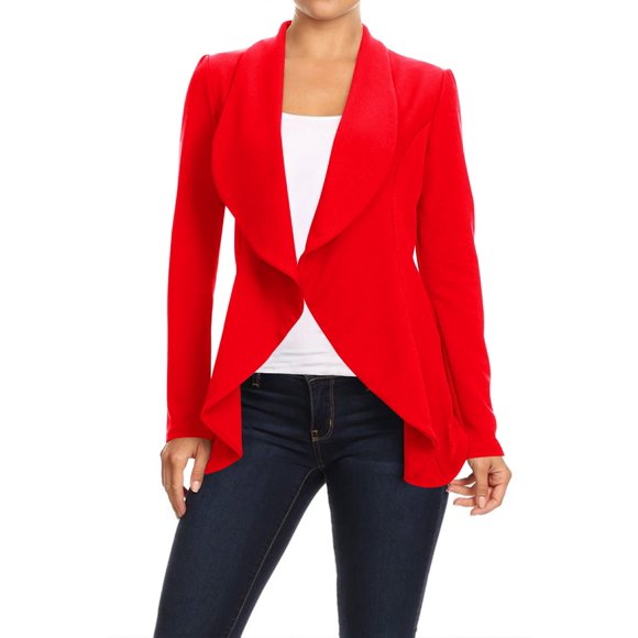 Ladies Red Blazers