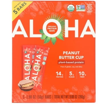 ALOHA, Plant Based Protein, Mini Bars, Chocolate Caramel Pecan (Pack of ...
