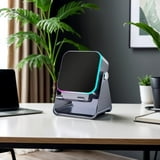 Wireless Charging Bluetooth Speaker Stand 57mm Subwoofer, RGB Light ...