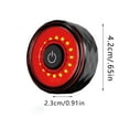 Smart Bike Tail Light Auto On Off Rear Flashlight Ultra Bright Brake ...