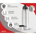 Milton Thermosteel Flip Lid Flask, Double Walled, Vacuum Insulated ...