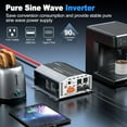 1500 Watt Pure Sine Wave Inverter 12v DC to 110v 120v AC Converter ...