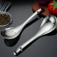 Agiufgs Stainless Steel Slotted Spoon, Sturdy and Rust-Resistant with ...