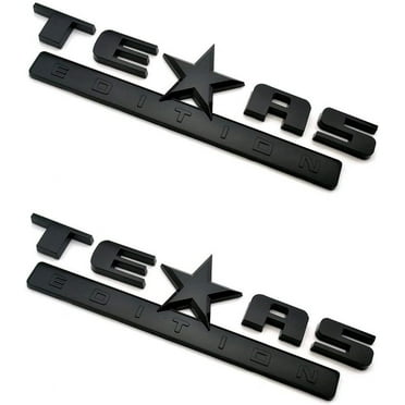 Muzzys Texas Edition 3M Stick On Emblem Badge FITS GMC Sierra Chevy ...