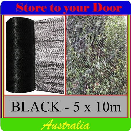 5x10m BLACK Anti Bird Netting , Plant net / Fruit Tree Bird Netting AU ...