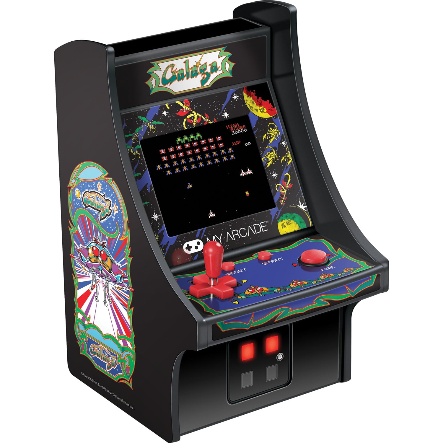 Buy My Arcade 6 Inch Collectible Retro Galaga Micro Player Online at ...
