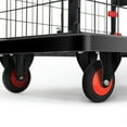 EastVita Folding Hand Truck Cage Cart Multipurpose Platform Trucks ...