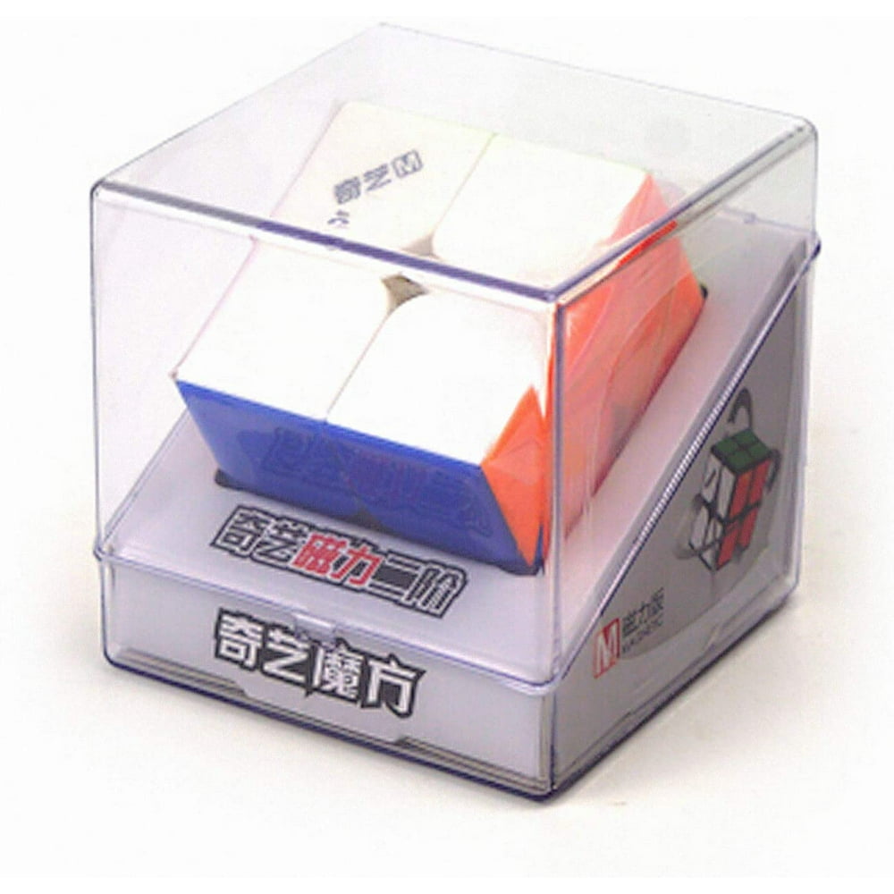 QiYi MS 2x2 Magnetic Stickerless Speed Cube - Walmart.com - Walmart.com