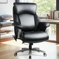 COLAMY Big & Tall Office Chair, Heavy Duty, Adjustable Lumbar, 500lbs ...