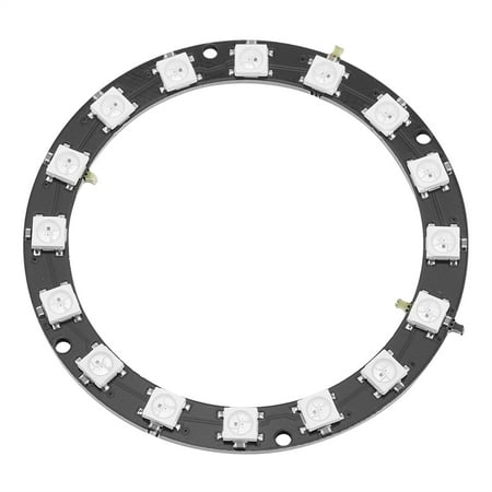 Wekity 16-Bit RGB LED Ring WS2812 5050 RGB LED + Integrated Drivers For ...