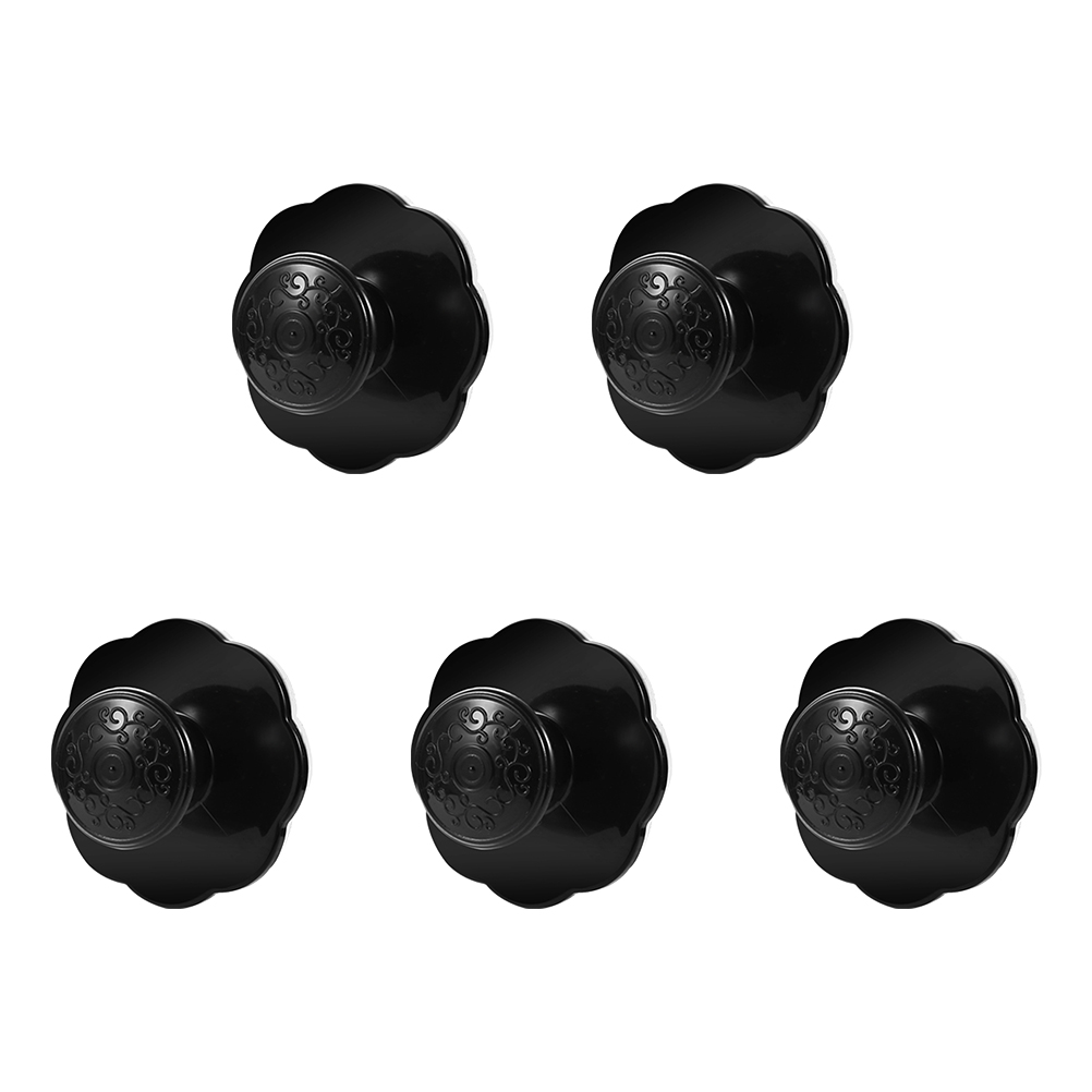 5PCS No Punching Sticky Type Handle Wardrobe Cabinet Door Window Knob ...