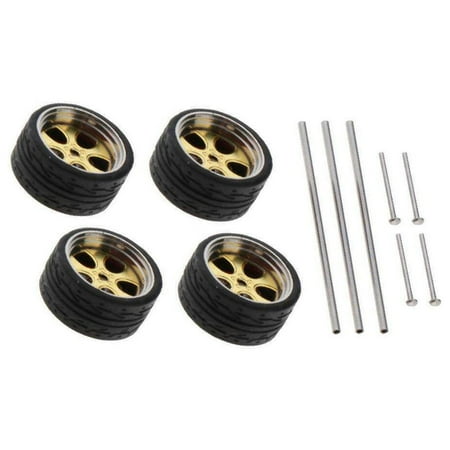 1/64 Scale Vehicle Wheels For Car Models 1/24 scale wheels Car Accs ...