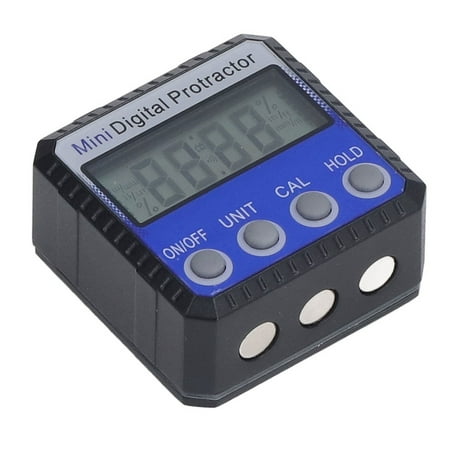 Digital Angle Gauge, 4 Units 360 ° Measurement Digital Inclinometer ...