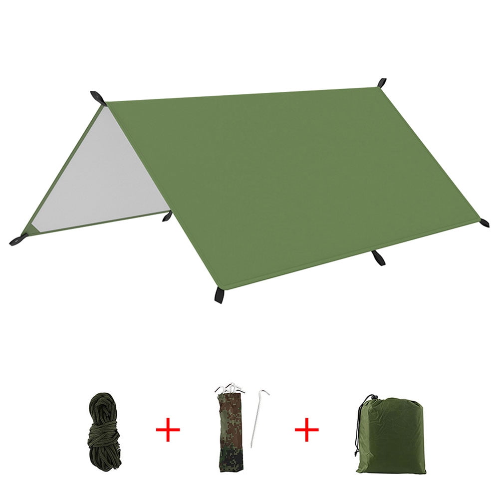 ODOMY Tarp Tent Picnic mat Warranty Waterproof Camping Picnic shelter ...